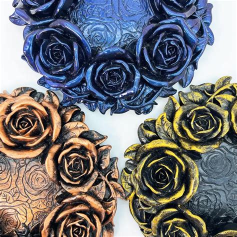 Large Rose Flower Crystal Ball Base Temu United Kingdom