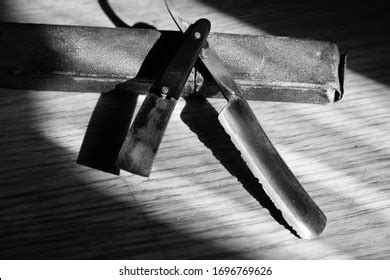 Open Old Dangerous Razor On White Stock Photo 2197424205 Shutterstock