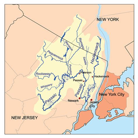 Passaic River Maps