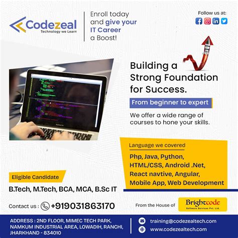 Codezeal Technology Pvt Ltd On Linkedin Codezeal Internship