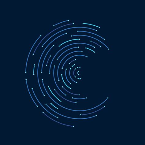 Abstract Network Connection Futuristic Connection Circle 10248813 Vector Art At Vecteezy