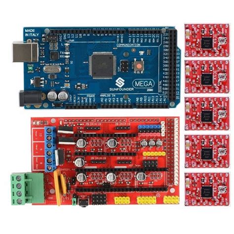 3d Printer Controller Board Ramps 14 For Arduino Mega Shield At ₹ 280