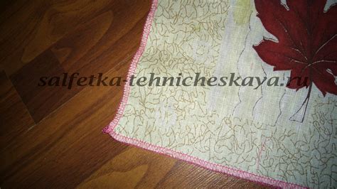 Характеристики технических салфеток