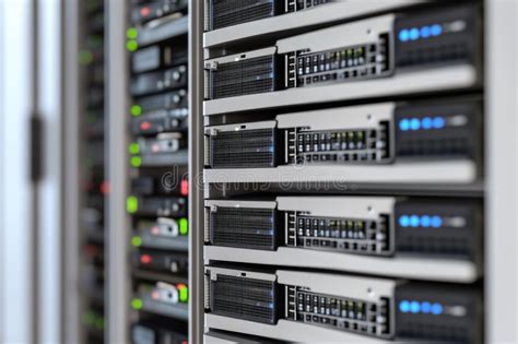 A Row Of Servers In A Server Room Stock Image Image Of Data Center 374317931 A Row Of Servers In A Server Room Stock Image Image Of Data Center 374317931