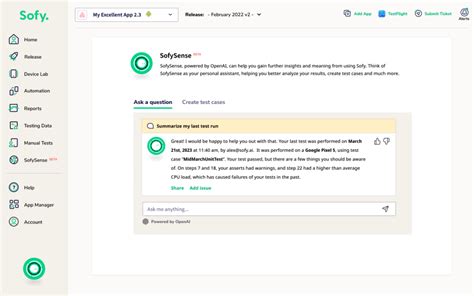 sofy launches sofysense a generative ai driven no code mobile app