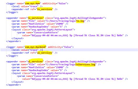Java Configure Spring Loggers With Respect To Application For Multi Module Deployment Stack