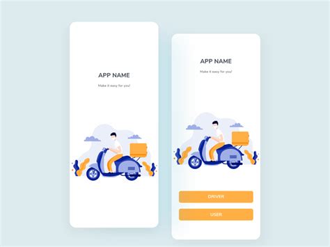 Delivery Application UX UI Design On Behance Delivery Application UX UI Design On Behance