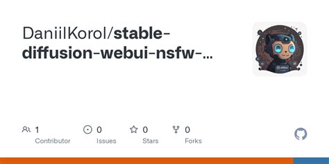 Github Daniilkorol Stable Diffusion Webui Nsfw Censor