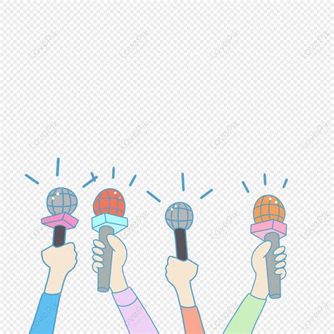 인터뷰 마이크 Png 일러스트 무료 다운로드 Lovepik