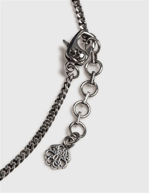 Alexander Mcqueen Metal Bead Necklace Hbx Globally Curated