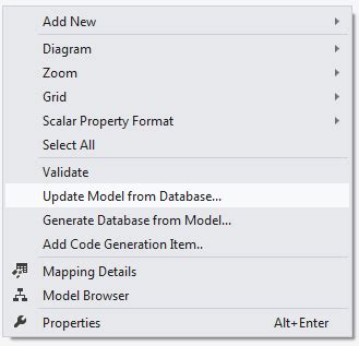 How To Manually Update Your Entity Framework Model Classes When They Get Out Of Sync With Your