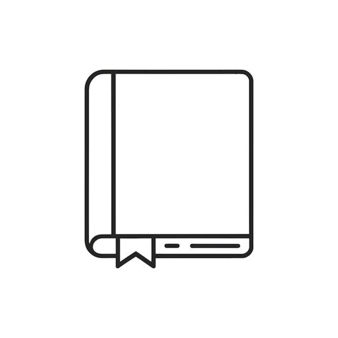 Premium Vector Book Outline Vector Illustration Design Premium Vector Book Outline Vector Illustration Design