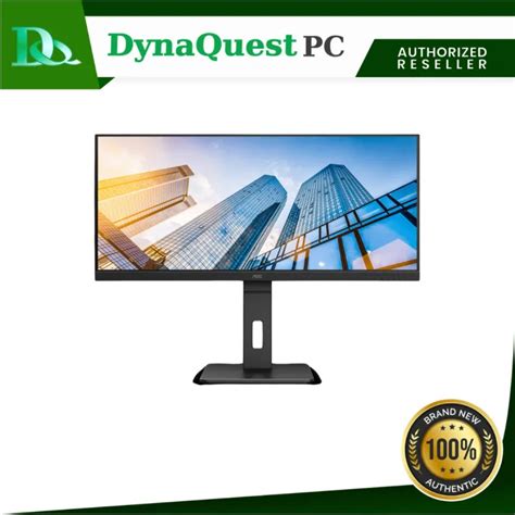 Aoc U34p2c 34 Ips 75hz Wqhd 3440×1440 4ms Usbc Adaptive Sync Gaming Monitor Lazada Ph