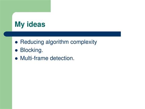 Ppt A Moving Object Detection Algorithm For Smart Cameras Powerpoint Presentation Id5683154