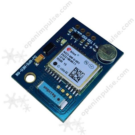 ublox neo 6m gps receiver with integrated antenna open impulseopen