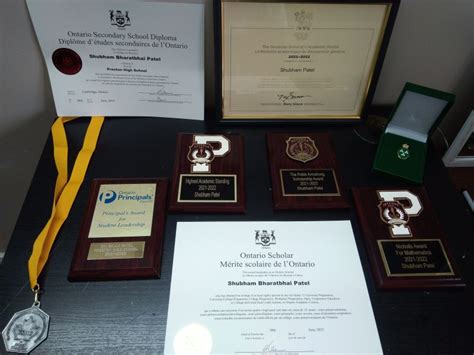 shubham patel on linkedin i was honored to receive six awards on my high school graduation day …