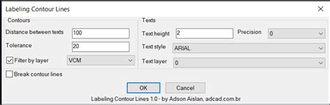 Labeling Contour Polylines Autocad Autodesk App Store