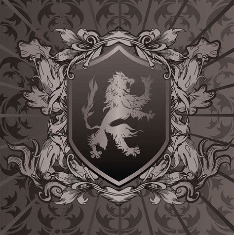 방패 벡터와 빈티지 상징 Ai Eps Uidownload