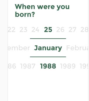 Datepicker Horizontal Date Picker In Flutter Stack Overflow