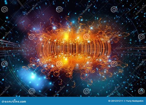 Computing And Quantum Technology Generative Ai Stock Illustration Illustration Of Gate