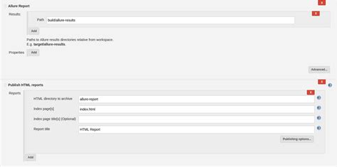 Allure Report Folder Doesnt Exist In Workspace · Issue 148 · Jenkinsciallure Plugin · Github