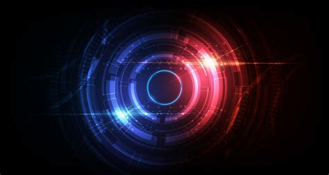 Abstract Circle Futuristic Technology Background 1777667 Vector Art At