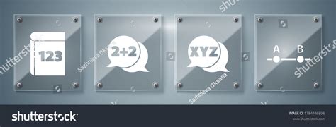 Set Graph Schedule Chart Diagram Xyz Stock Vector Royalty Free 1784446898