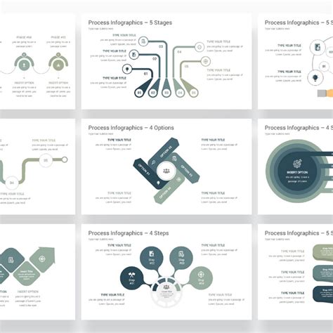 Process Infographics Powerpoint Templates