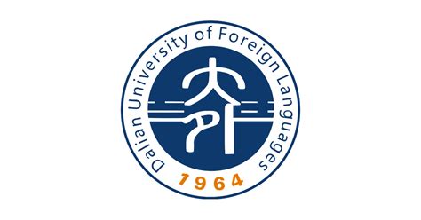 大连外国语大学校徽矢量图下载 中国大学矢量校徽大全