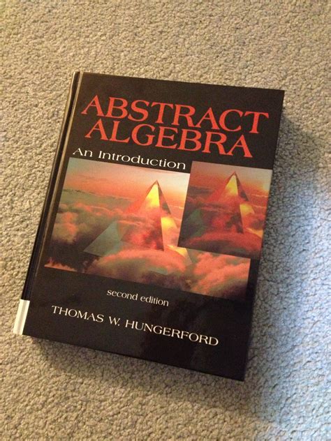 Abstract Algebra An Introduction Thomas W Hungerford 9780030105593 Books