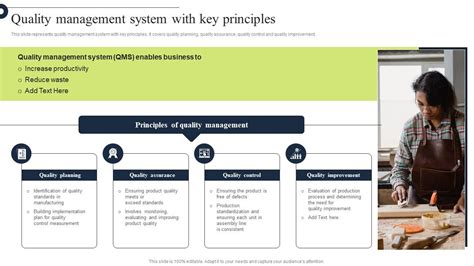 Comprehensive Guide Quality Management System With Key Principles Strategy Ss V Ppt Sample