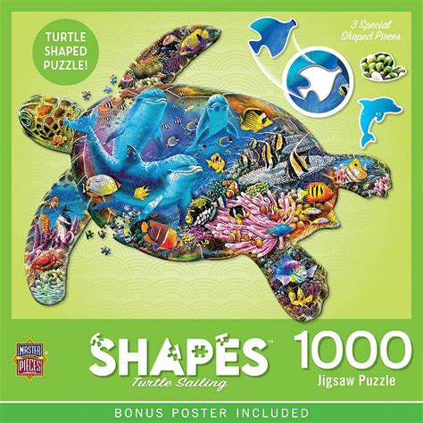 Masterpieces Turtle Sailing 1000 Piece Oriental Trading