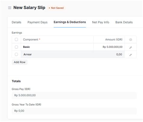 Dynamic Salary Amount Ignored For Net Pay Calculation Hrms Payroll