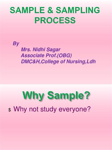 Pdf 4 Sample And Sampling Process Dokumen Tips