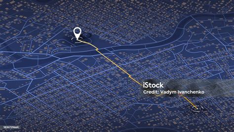탐색 핀 등각 투영 추상 맵 배경입니다 교통 및 도로 디지털 아트 편집 가능한 벡터 그림입니다 추상적인 선 기하학적 모양 지도