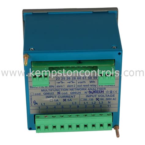 Frer D96fm 4 Hv Frer 96mm Din Size Multifunction Meter With 4 Line Lcd