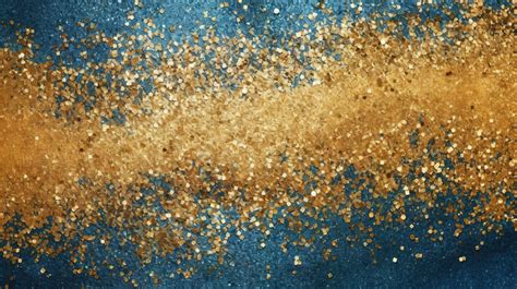 배경에 반짝이는 반짝이가 흩어져 있는 매혹적인 황금색과 파란색 질감 먼지 배경 먼지 입자 반짝이 배경 배경 일러스트 및 사진 무료 다운로드 Pngtree