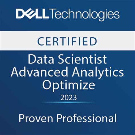 data scientist advanced analytics optimize dell technologies education service