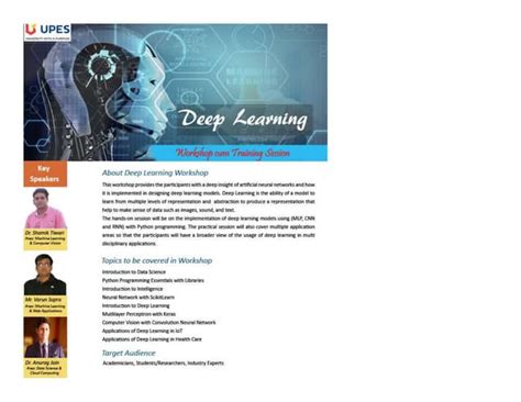 Deeplearning Workshop Ppt