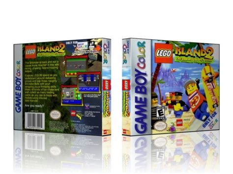 Gbc Lego Island 2 The Bricksters Revenge By Customgamecases