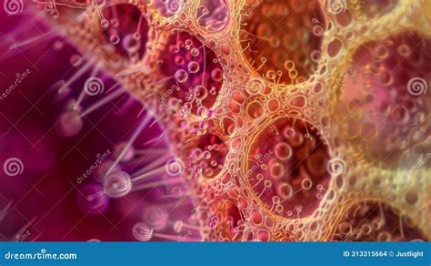 The Intricate Internal Structure Of A Sporangium Is Highlighted Through