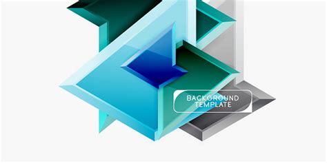 밝은 다채로운 삼각형 폴 리 3d 구성 추상적인 기하학적 배경 최소한의 디자인 다각형 미래의 포스터 구도에 대한 스톡 벡터 아트 및 기타 이미지 Istock