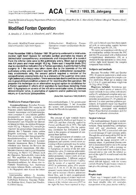Pdf Modified Fontan Operation Dokumentips