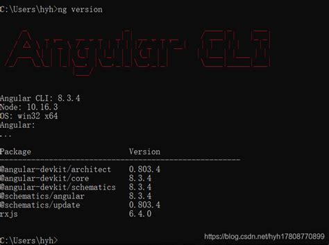 Angular环境安装安装angular环境 Csdn博客