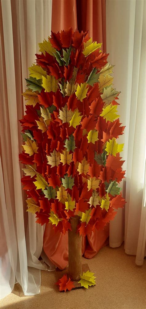 Осеннее дерево Осенние деревья Осенние гирлянды Осенние поделки