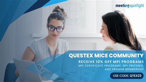 Questex Mice Community Receives Discount On Mpi Programs Meeting