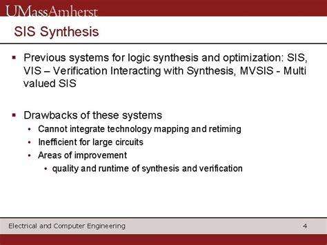 Abc Logic Synthesis Basics Ece Synthesis And