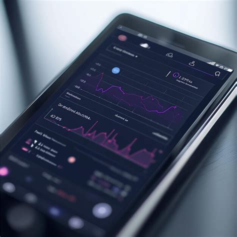 A Sleek App Interface Providing Realtime Updates On Health Metrics And Medical Research Findings
