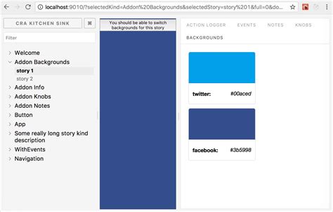 Addon Backgrounds Shows Setup Instructions After Toggling Down Panel · Issue 2280 · Storybookjs