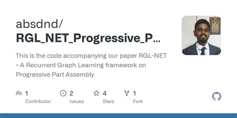 Github Absdndrglnetprogressivepartassembly This Is The Code Accompanying Our Paper Rgl
